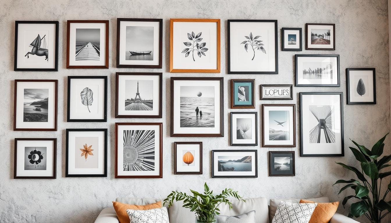 How To Hang Multiple Pieces Of Art On A Wall | Guide