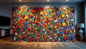 Creative LEGO Wall Art Ideas For Your Living Space
