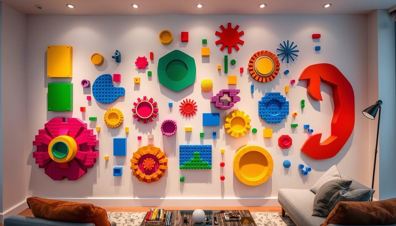 Creative LEGO Wall Art Ideas For Your Living Space