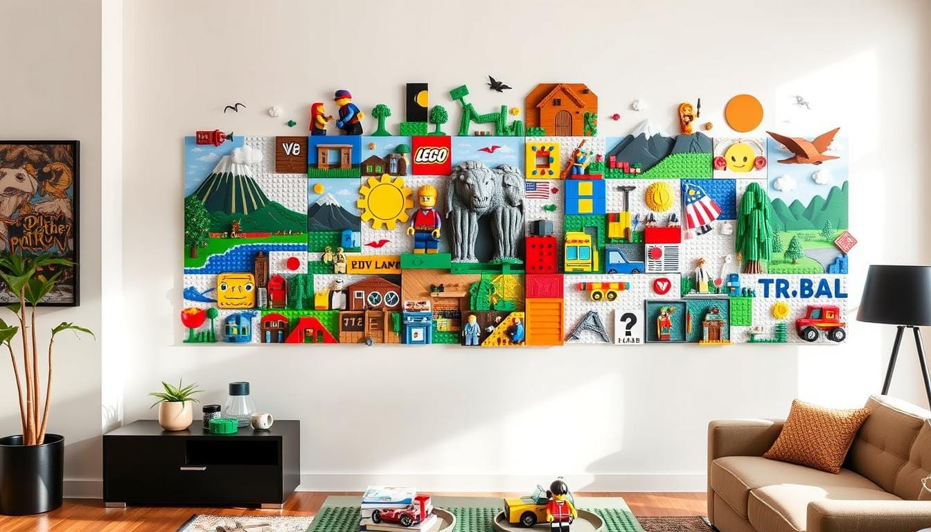 Creative LEGO Wall Art Ideas For Your Living Space