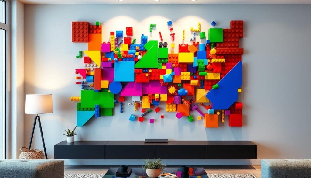 Creative LEGO Wall Art Ideas For Your Living Space