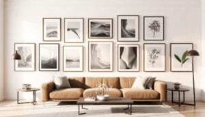 How To Hang Multiple Pieces Of Art On A Wall | Guide