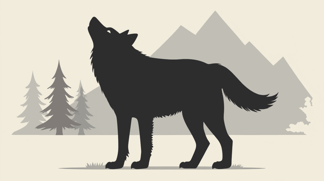 Wolf Outline Wall Art: Simple Drawing Guide