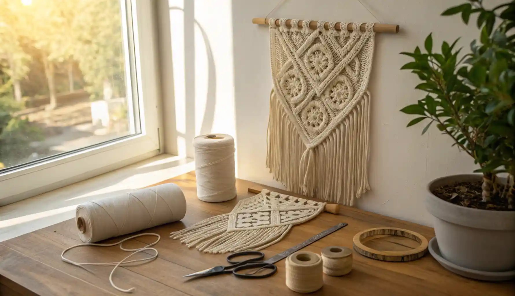 DIY Macrame Wall Hanging For Beginners