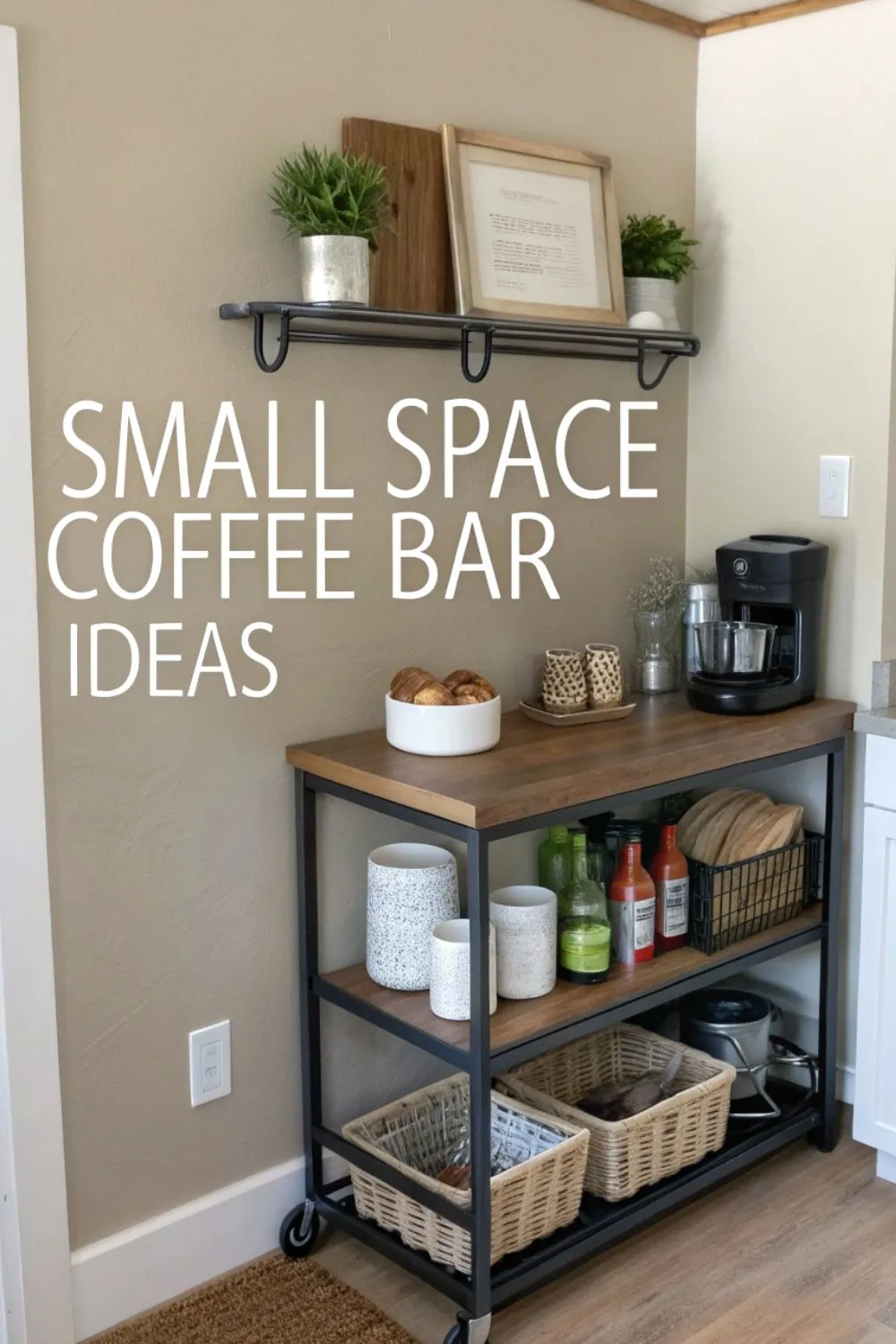 Small Coffee Bar Ideas For Tiny Stylish Spaces